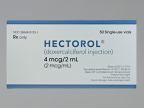 HECTOROL 4MCG/2ML SDV 50/BX