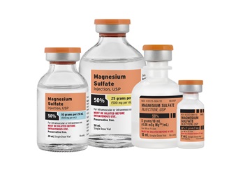 MAGNESIUM SULFATE 50% SDV 1GM 2ML (25/BX)